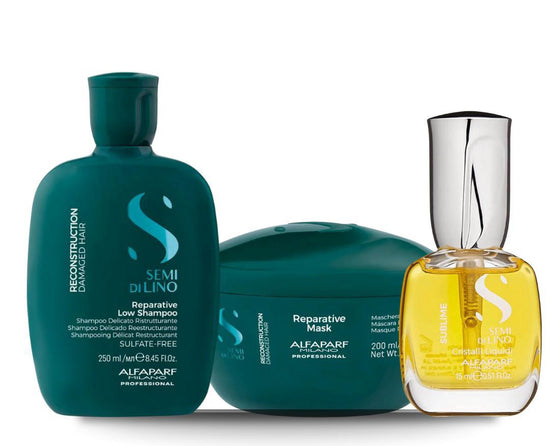 Semi Di Lino Reconstruction Bundle – Platinum Expert Hair